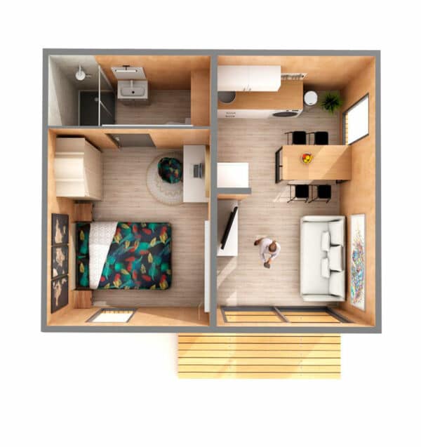 Studio de jardin 30m2 - EdenCube