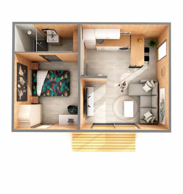 Studio EdenCube 36m2 - EdenCube